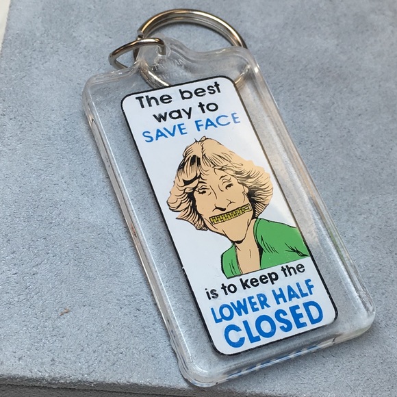 Vintage | Accessories | Vintage 8s Nwot Deadstock Hilarious Keychain ...